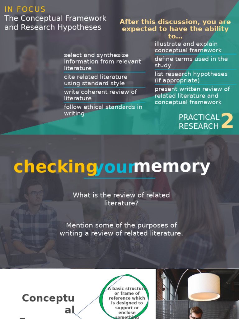 Midterm Lesson 2 PR2 The Conceptual Framework | PDF
