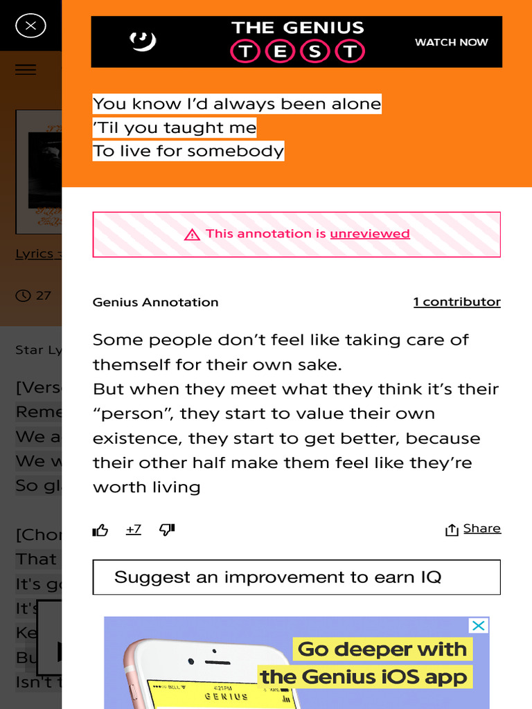 Mitski – Star Lyrics Genius Lyrics | PDF