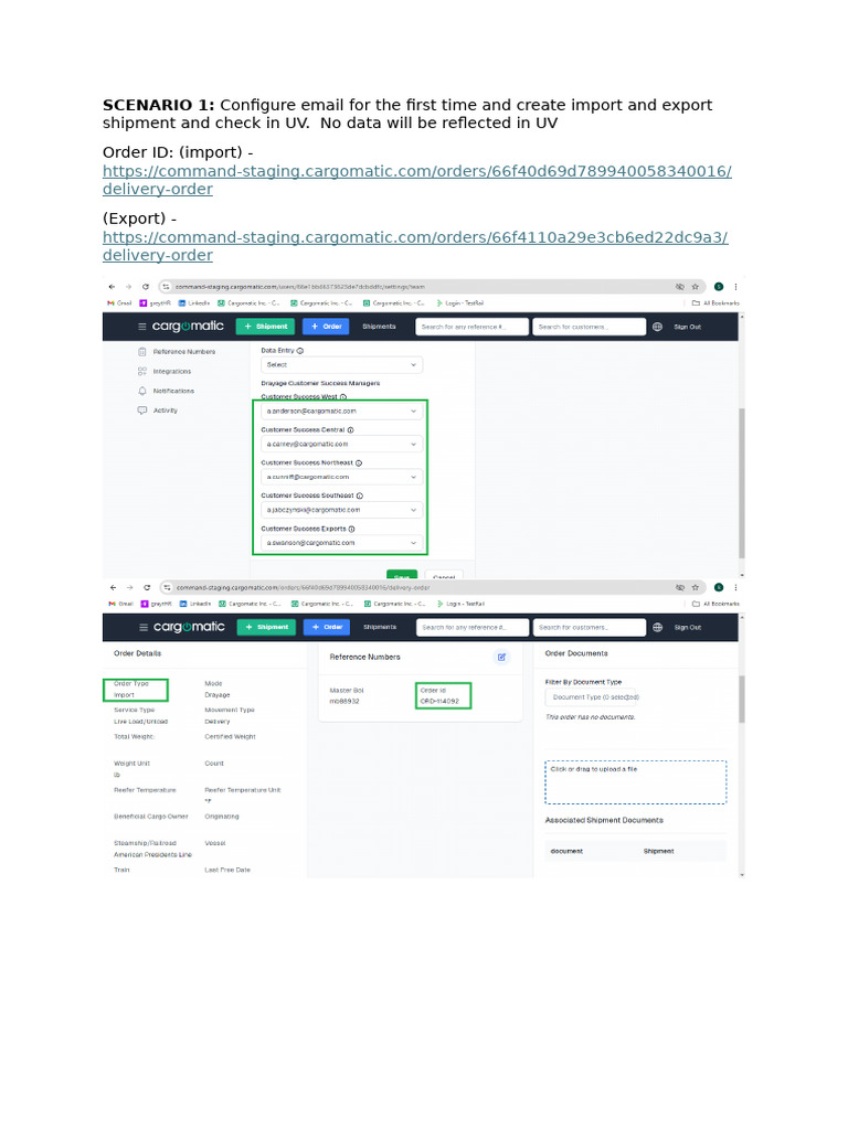 Delivery-Order Delivery-Order: Scenario 1 | PDF