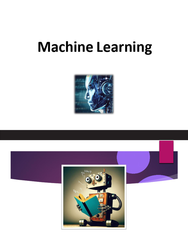 ML - Introduction-W1 | PDF