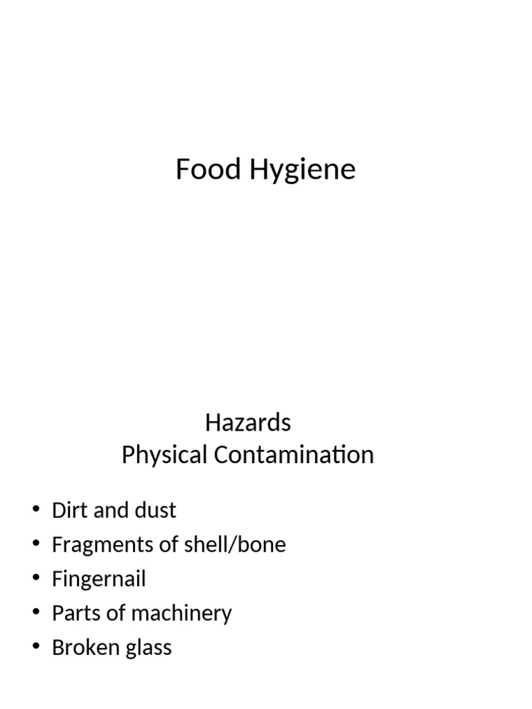 7 - Food Safety | PDF