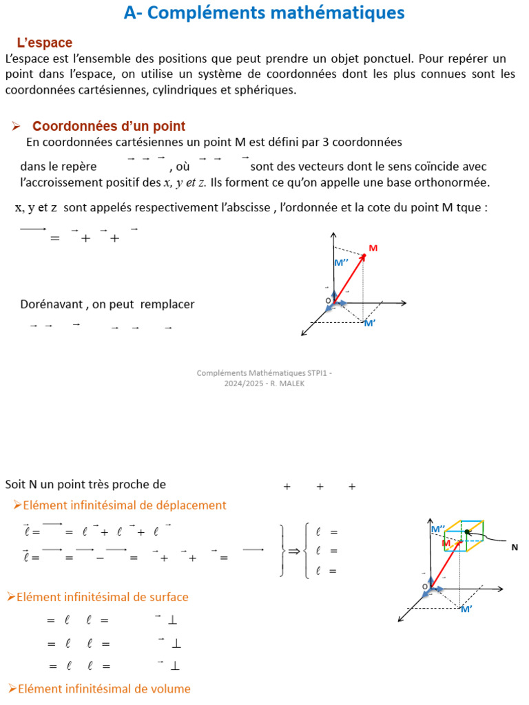 Chapitre1 - Outils - Maths 24-25 | PDF