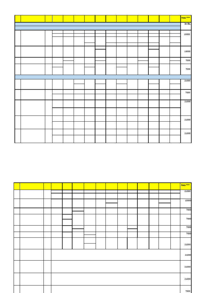 Bis Training Calender 2022-23 | PDF