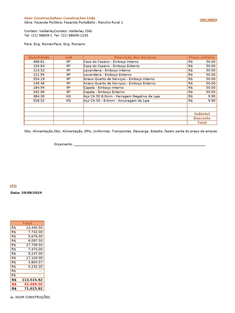 Proposta Asor - Excel Atual | PDF