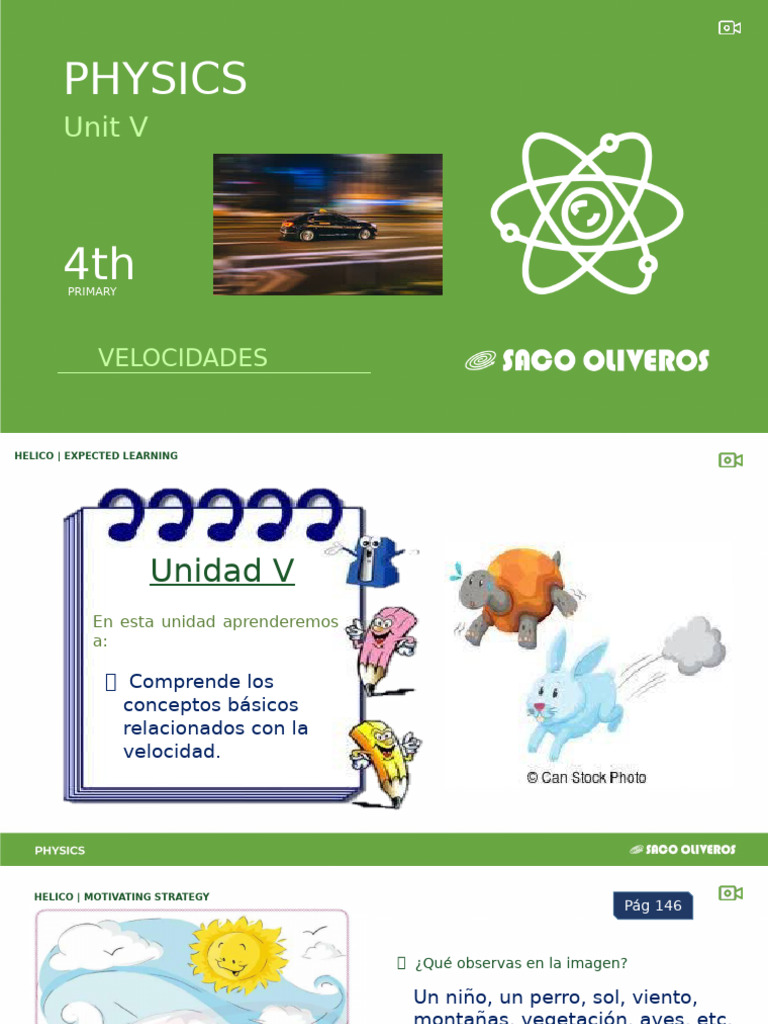 F4 U5 S1 Velocidades | PDF