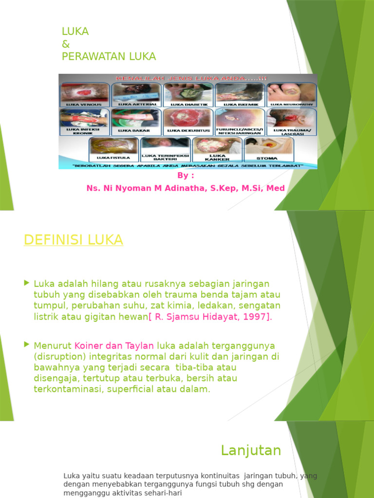 Luka Dan Perawatan Luka | PDF