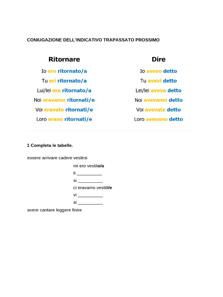 Time in italian language | PDF