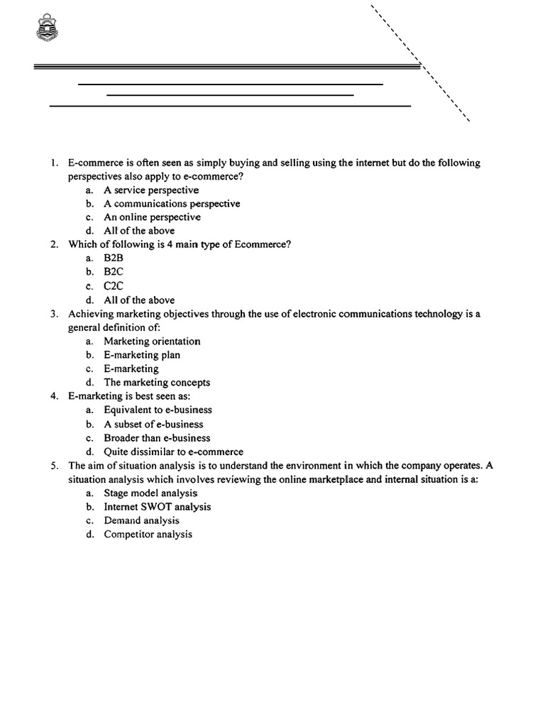 P2019 - (E Comm) | PDF