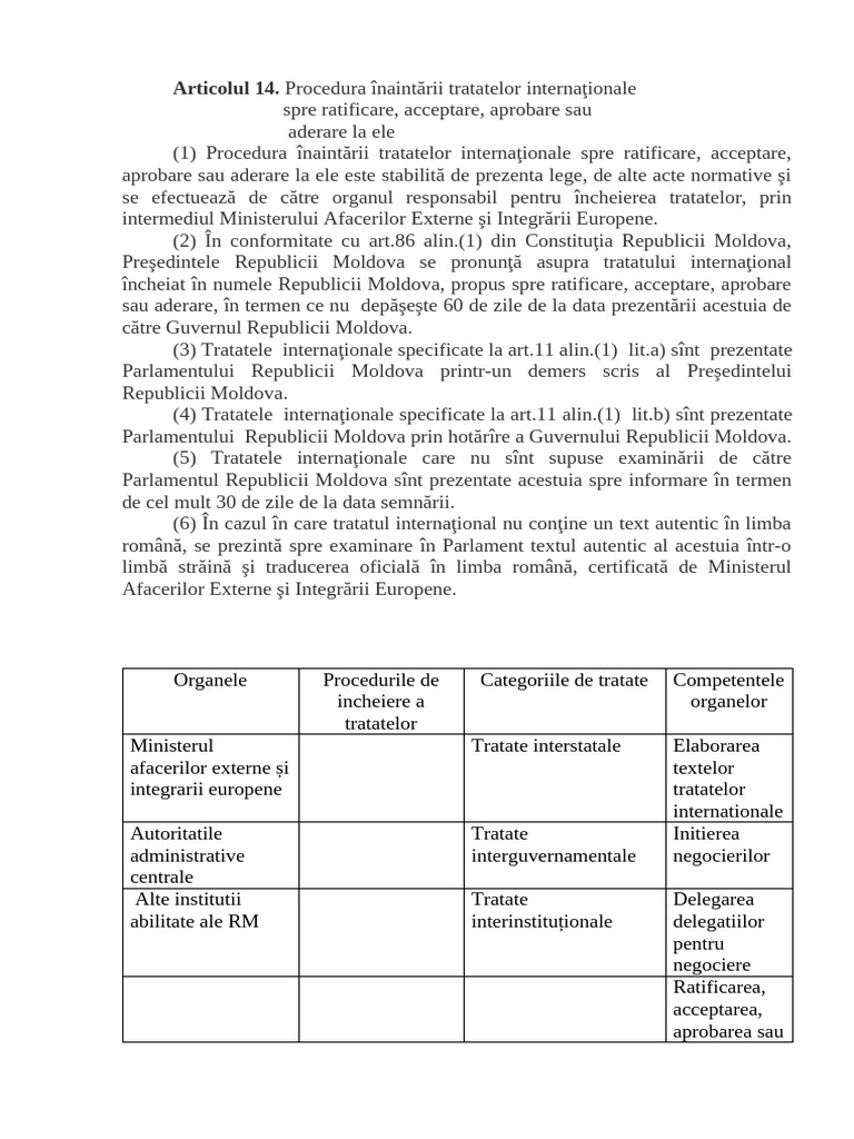 Articolul 14 | PDF