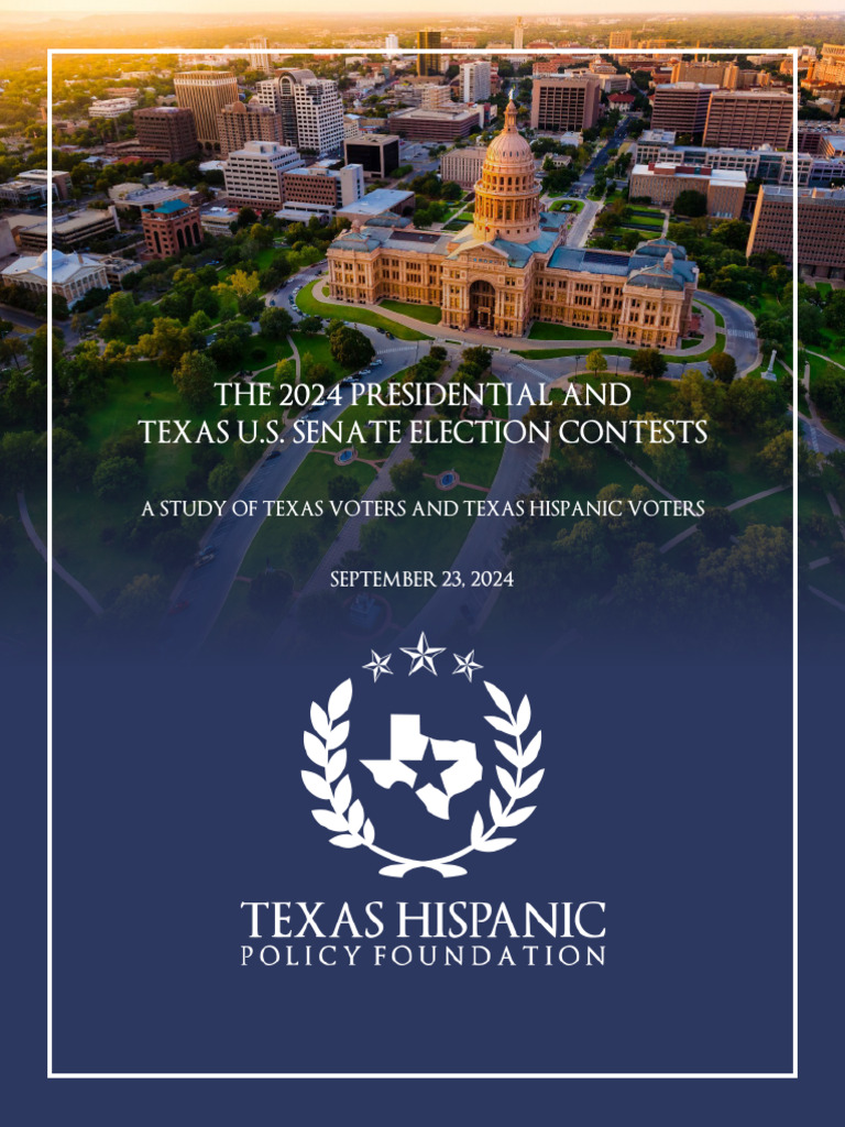 The 2024 Presidential and Texas U.S. Senate Election Contests | PDF ...
