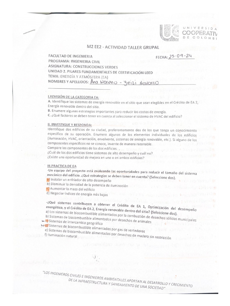 m2 Ee2 - Actividad Taller Grupal | PDF