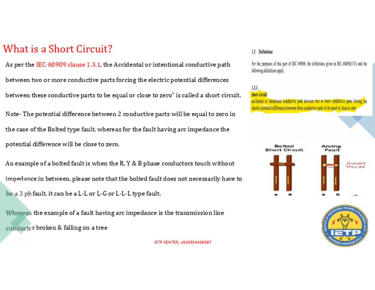Short Circuit Definition | PDF