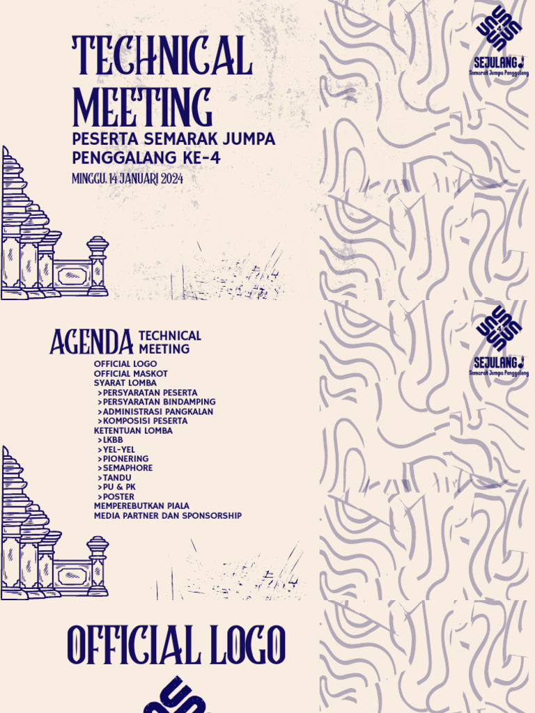 Technical Meeting. Minggu 14 Januari 2024 - 20240115 - 182410 - 0000p | PDF