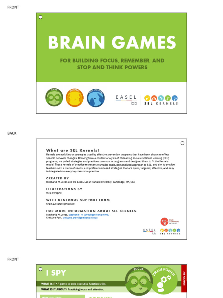 Brain Games Pack | PDF