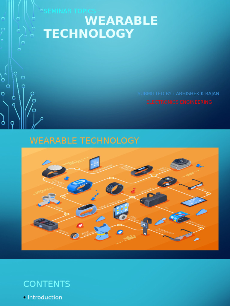 Wearable Technology | PDF