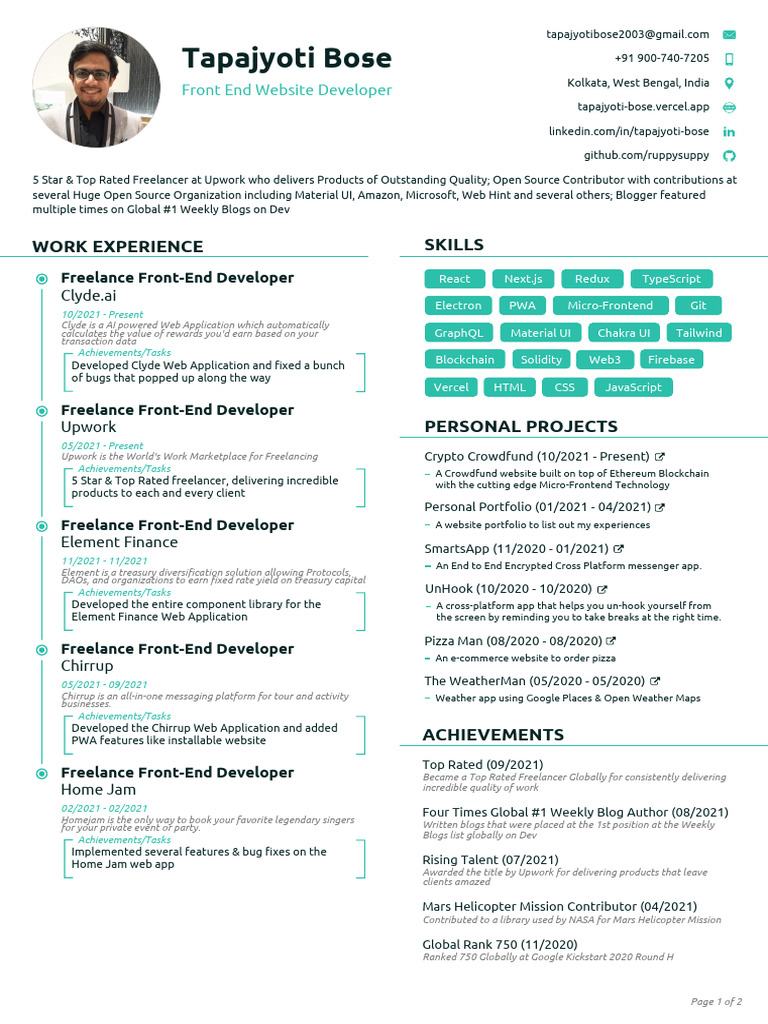 Tapajyoti Bose | PDF