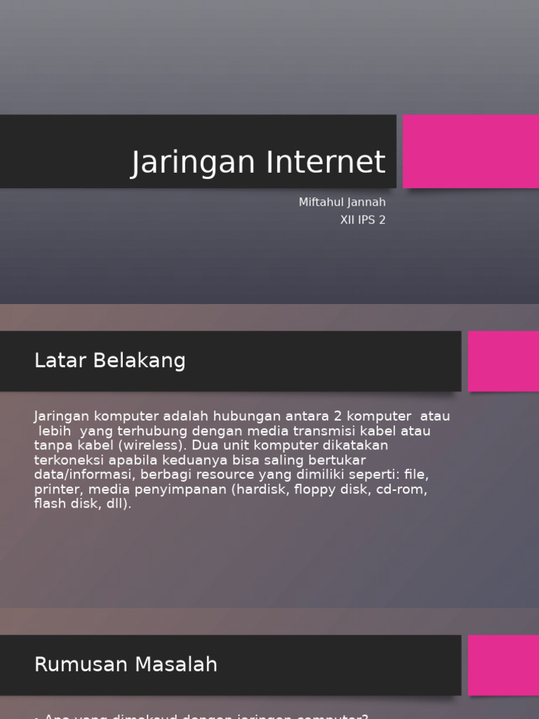 Jaringan Internet | PDF