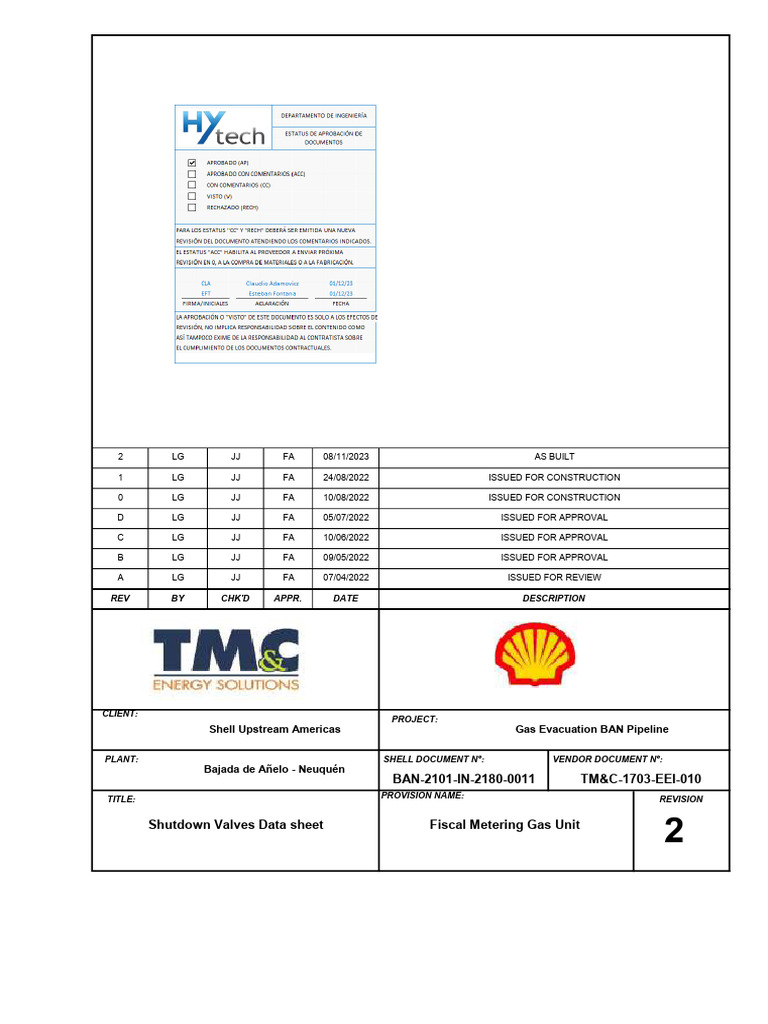 Hoja Datos SDV | PDF