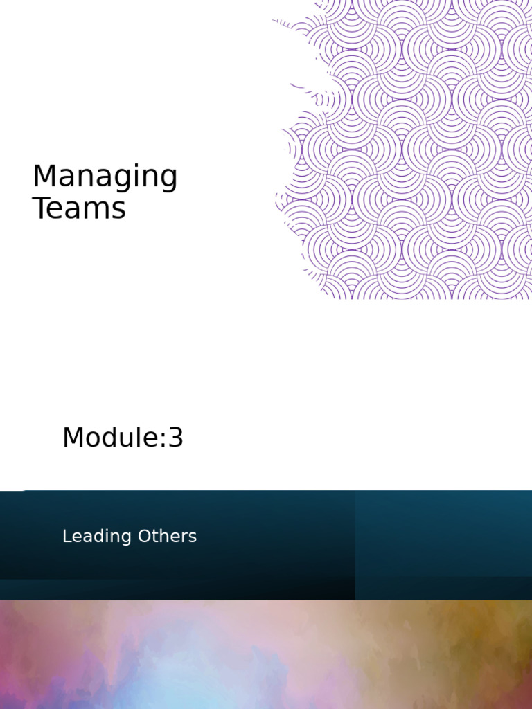 Module 3 Leadership | PDF