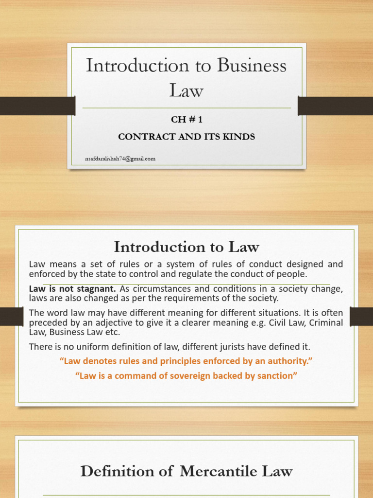 Introduction to Business Law | PDF