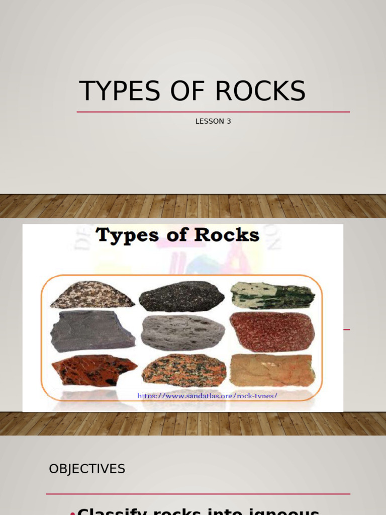 (ELS) Lesson 4 Types of Rocks | PDF