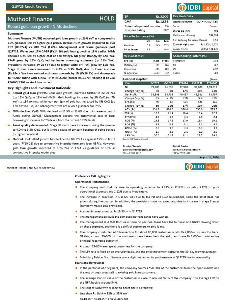 MUTHOOT RR 14082024 14 August 2024 2084339691 | PDF