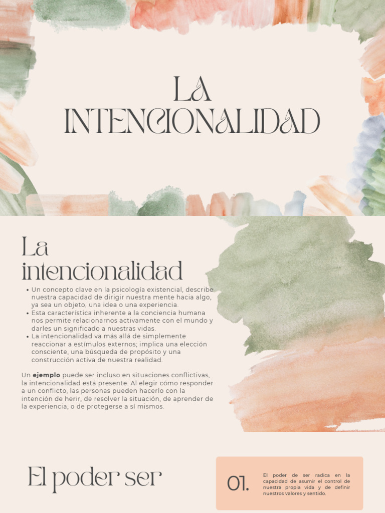 Intencionalidad | PDF