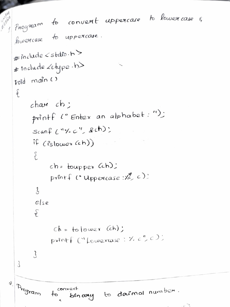 Upper To Lower | PDF