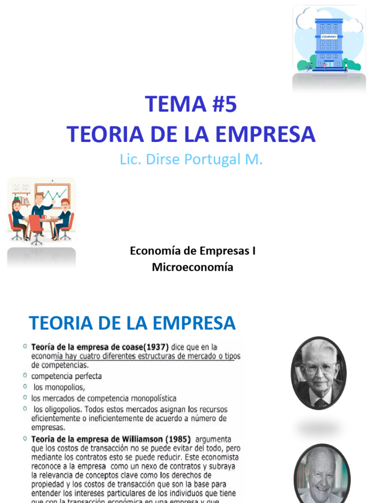 Teoria de La Empresa | PDF