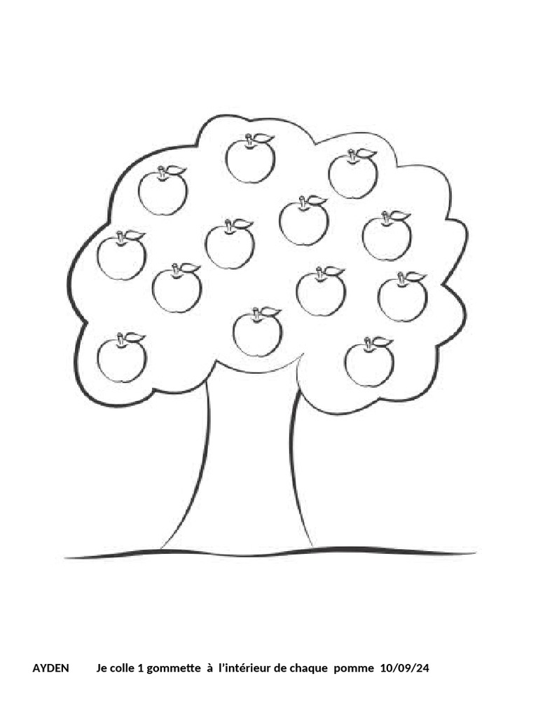 1 Gommette Dans Chaque Pomme 10-9-24 | PDF