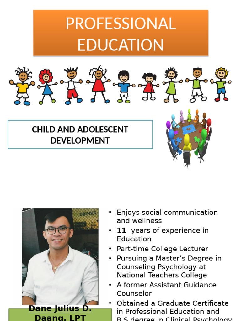 Child and Adolescent Development Intro | PDF