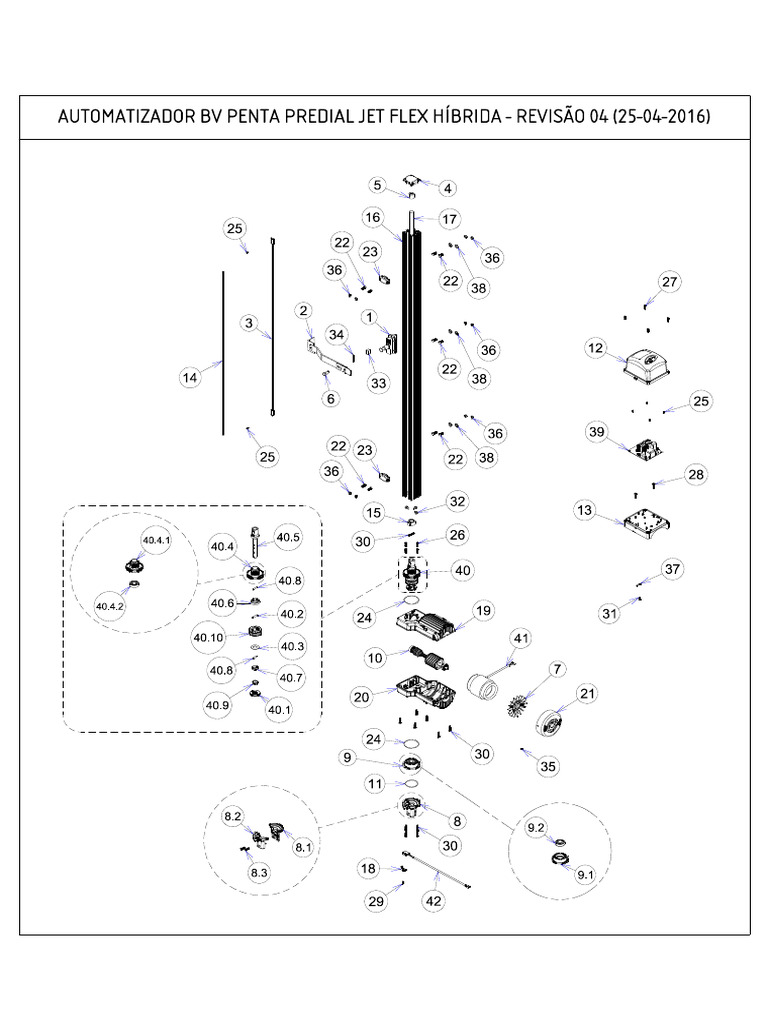 Vista Explodida BV Penta Predial Jet Flex Hibrida - Rev. 04 (25!04!2016 ...