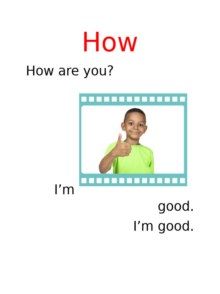How are you | PDF