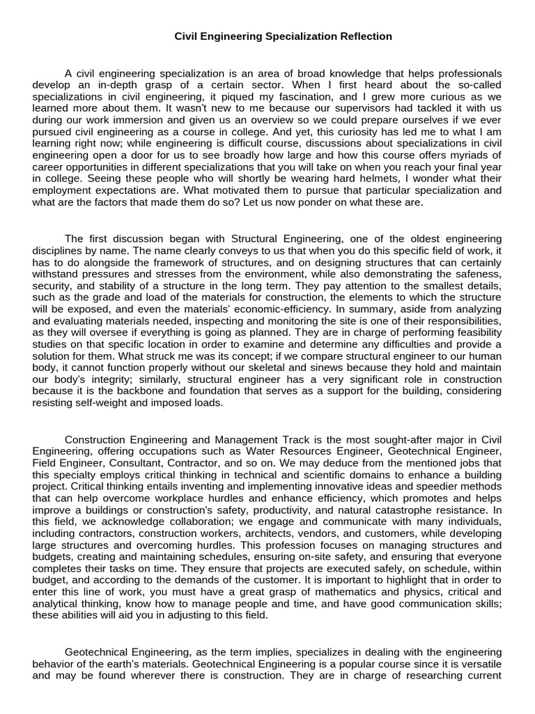 Civil Engineering Orientation | PDF | Geotechnical Engineering | Art