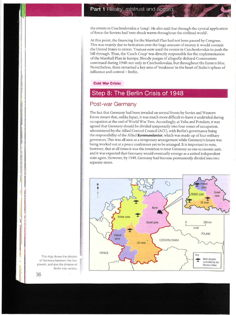 Berlin Crisis 1948-1949 | PDF