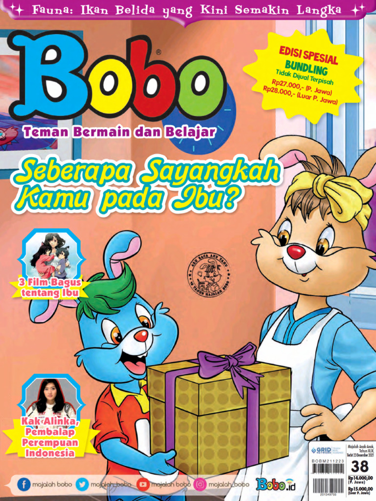 Majalah Bobo 23 Desember 2021 | PDF