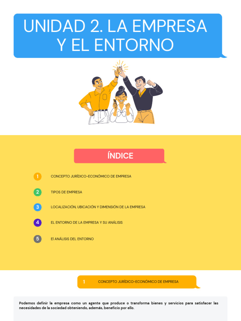 UD2. Introducción Empresa. | PDF