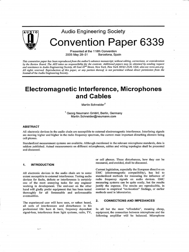 Aes Paper | PDF