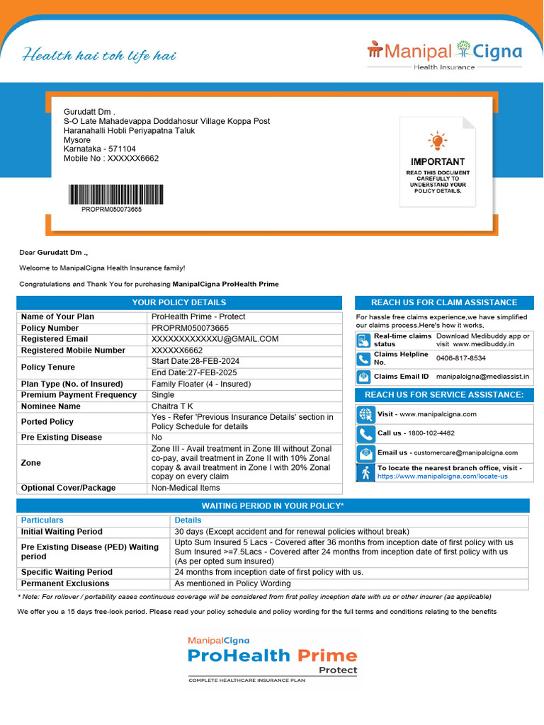 PROPRM050073665 0 PolicyDocuments Policy Kit | PDF