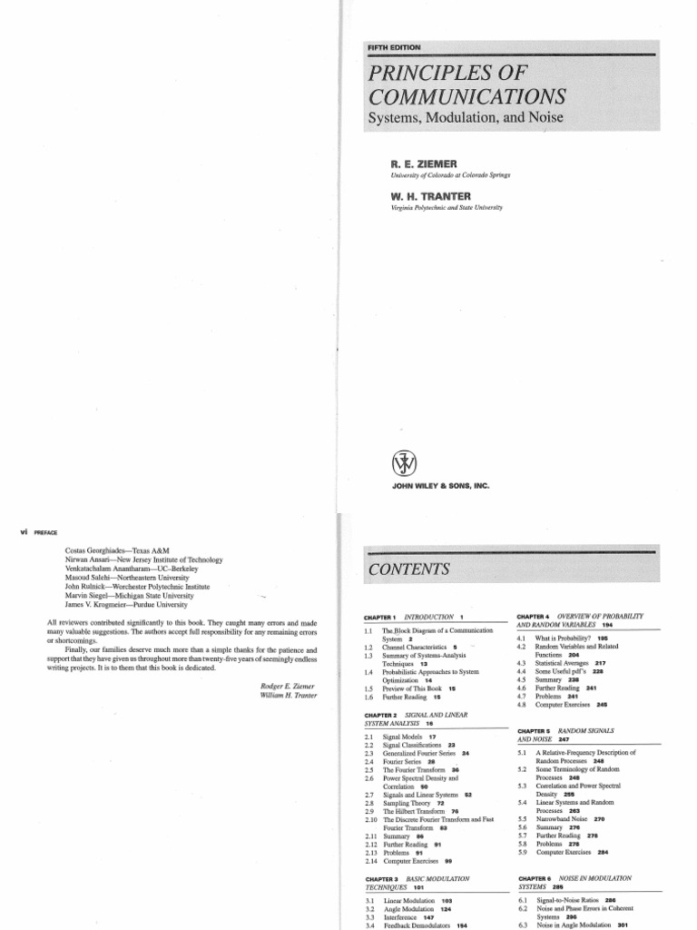 Vdocuments - MX Principles of Communication 5ed R Copy e Ziemer William ...