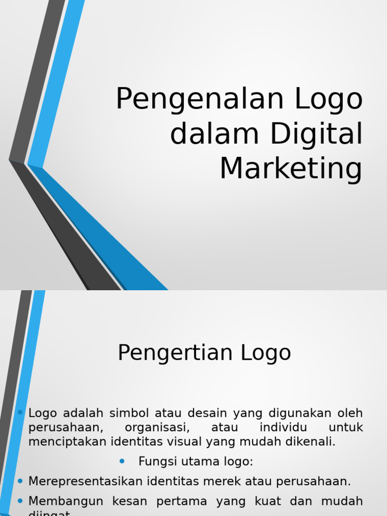 Materi Logo Digital Marketing | PDF