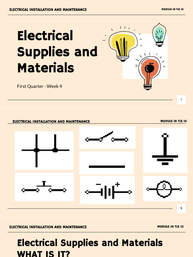 EIM Q1W4 - ELECTRICAL MATERIALS - Handouts | PDF