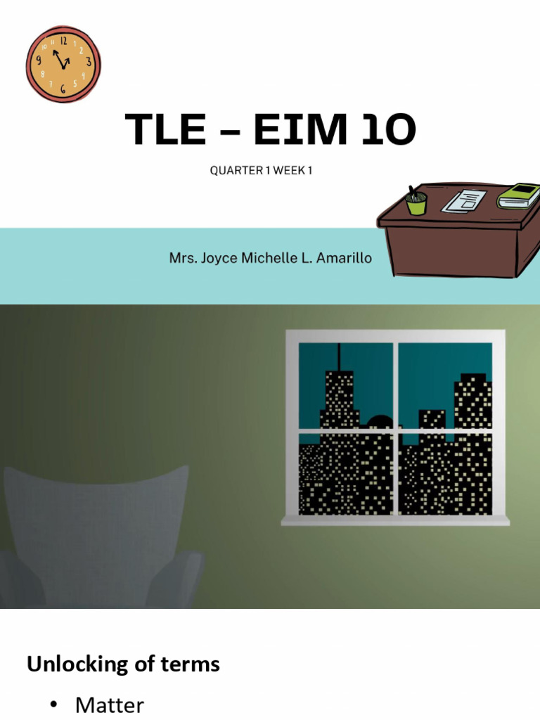EIM Q1 W1_Handouts | PDF