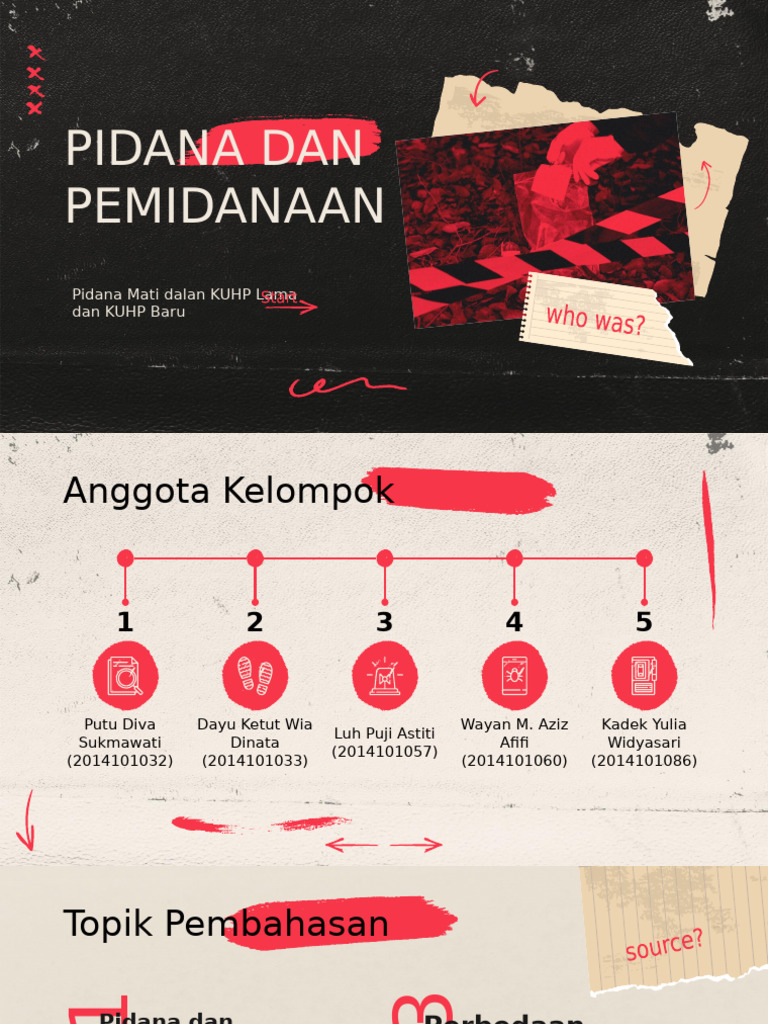 KLP 5 Pidana Dan Pemidanaan | PDF