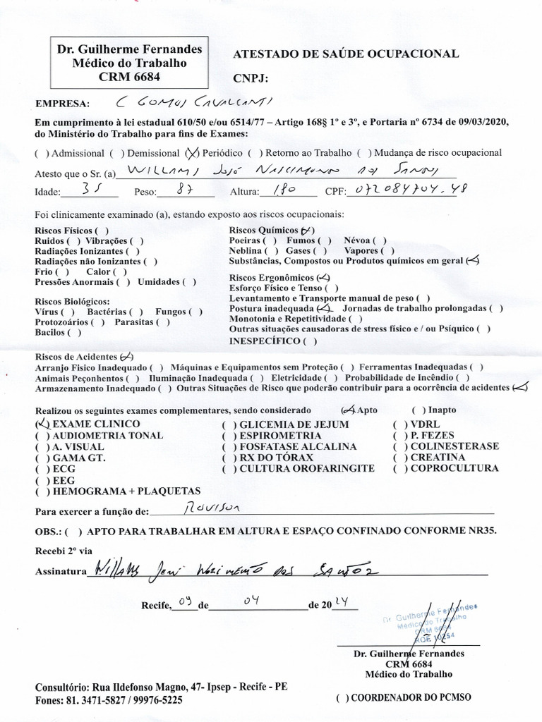 Aso Willian 2024 | PDF