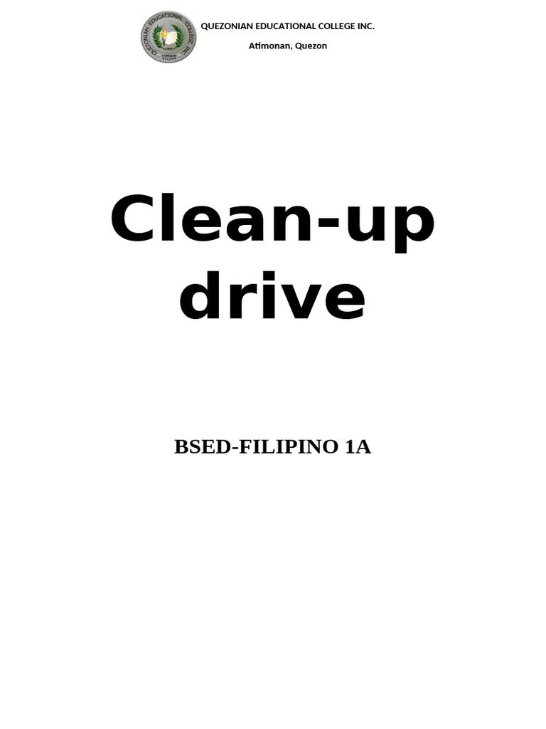 Clean Up | PDF