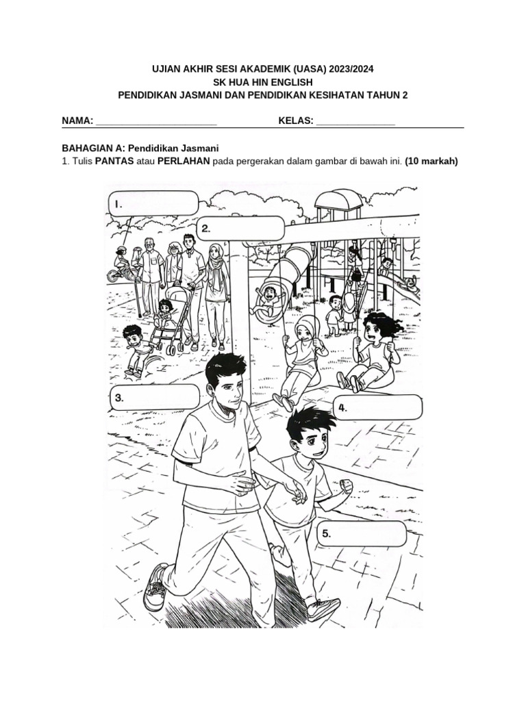 Uasa PJPK Tahun 2 | PDF