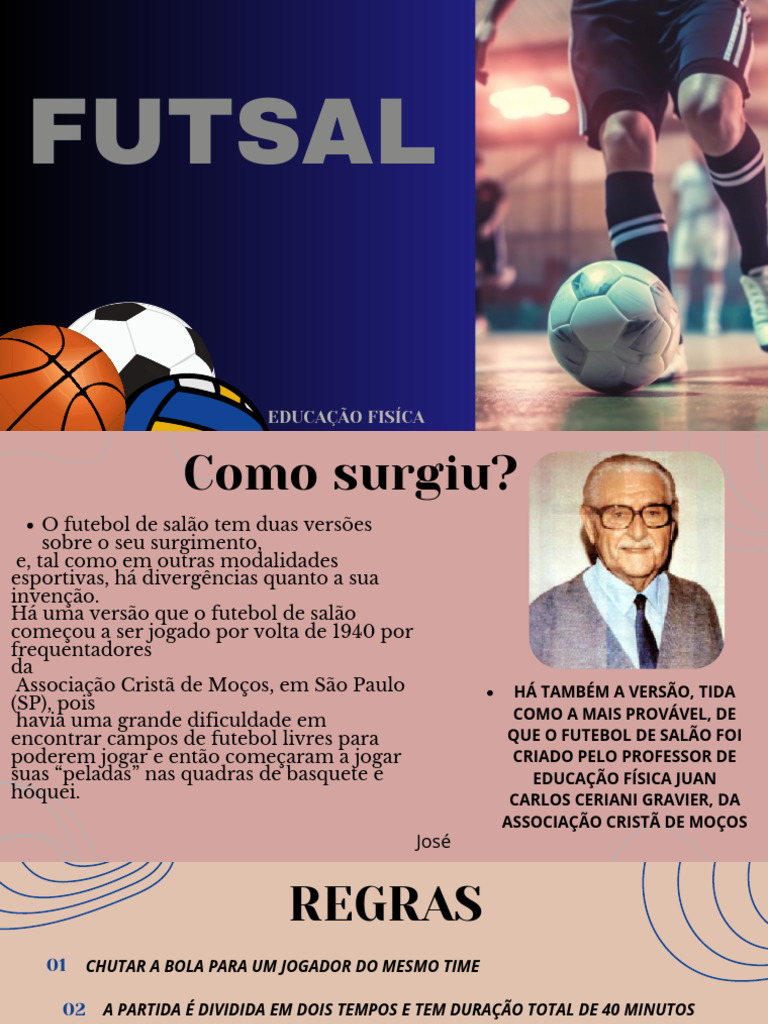 Futsal: History, Rules, and Equipment | PDF | Association Football