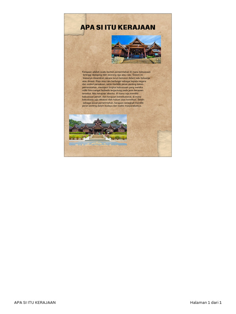 Apa Si Itu Kerajaan - 20241003 - 203356 - 0000 | PDF