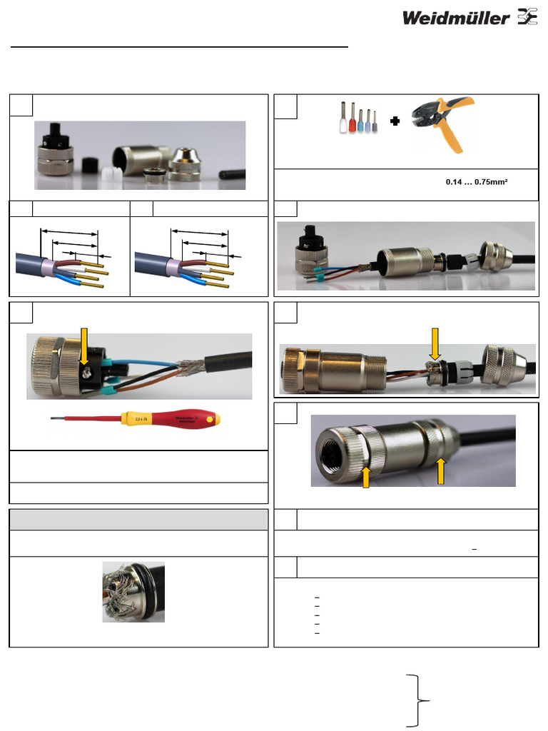 Screw Connection Shielded | PDF